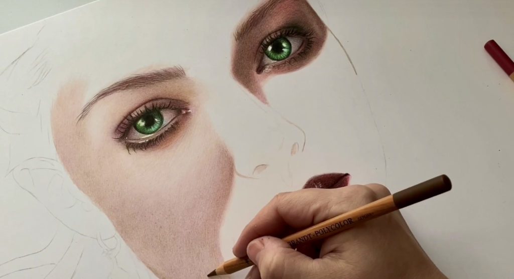 Tutorial: Drawing skin tones with colored pencils - Ioanna Ladopoulou ...