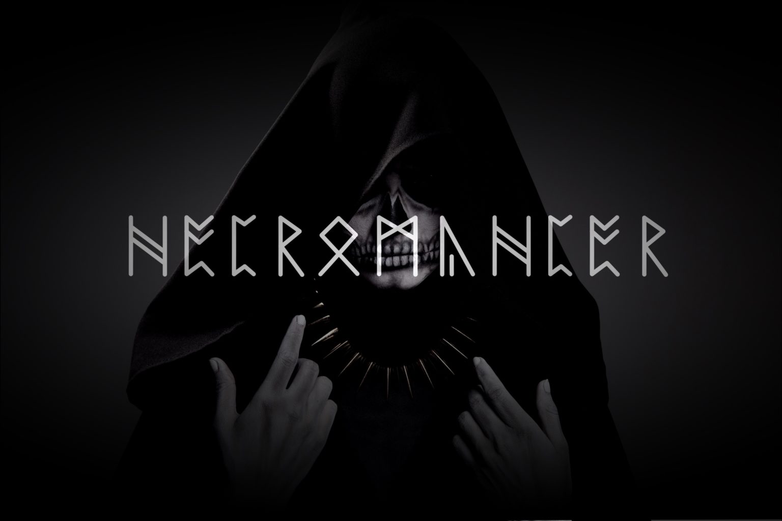 Necromancer - Font - Ioanna Ladopoulou – Art & Design