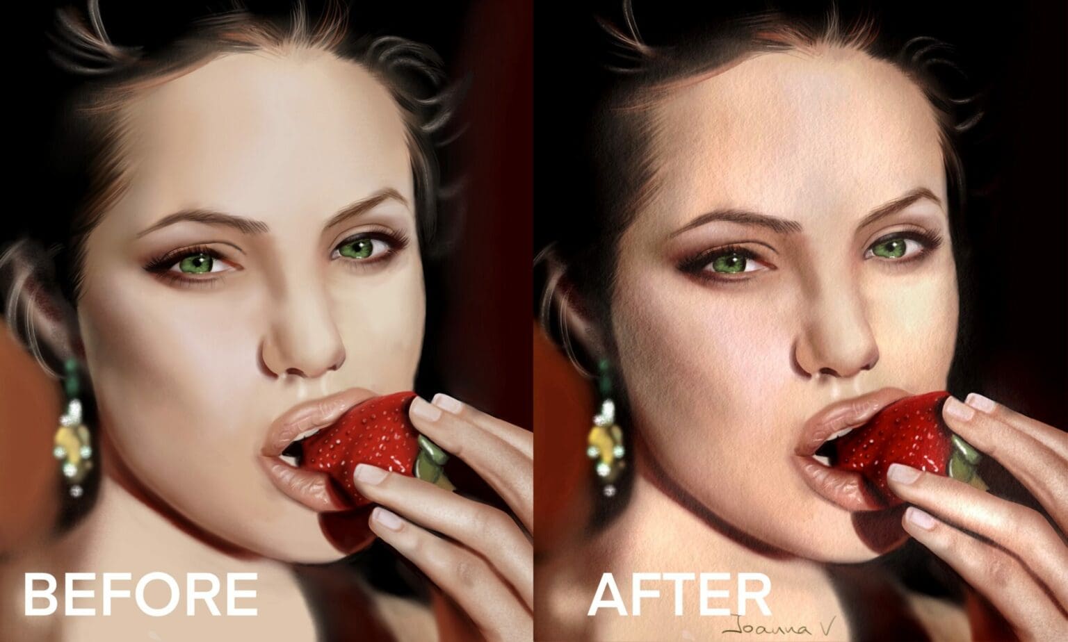 How to add texture to your digital paintings - Ioanna Ladopoulou – Art ...