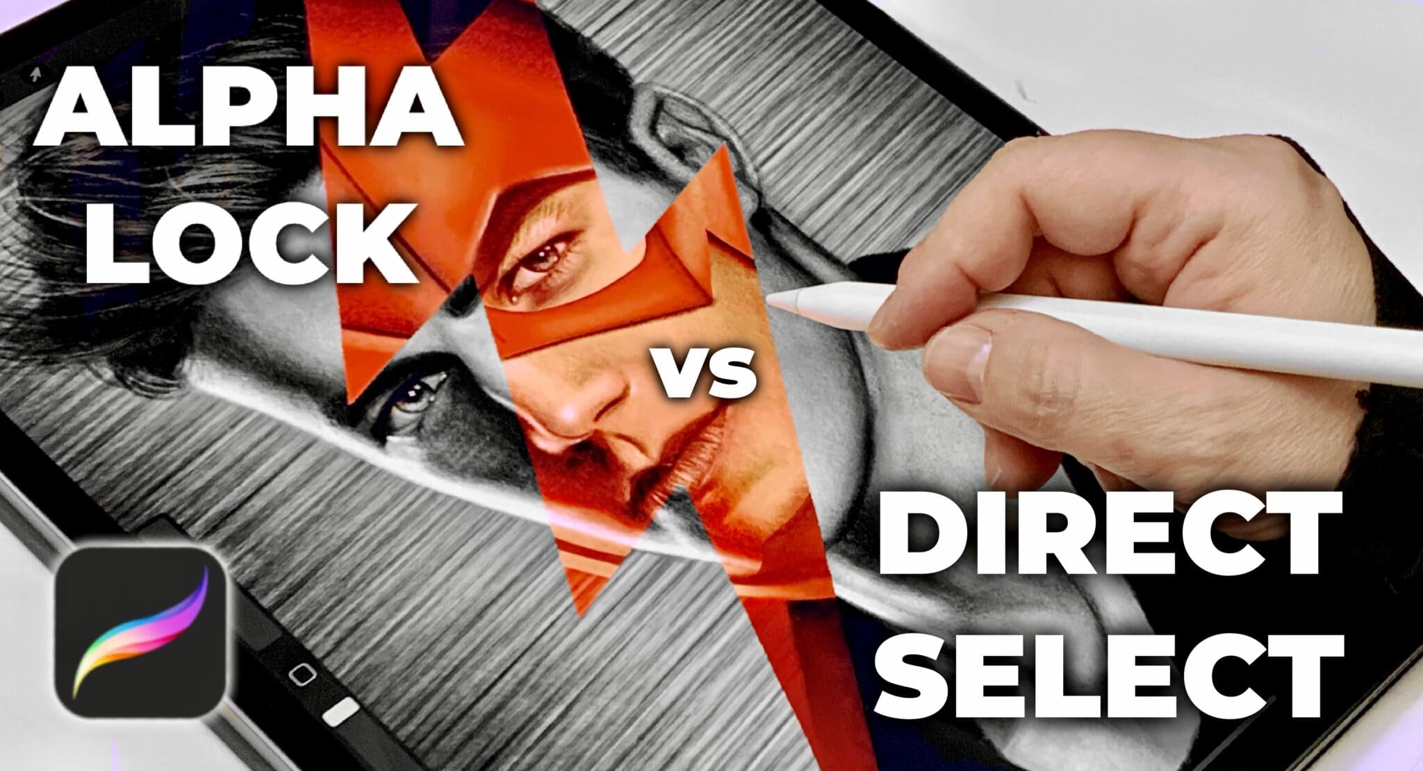 Alpha Lock vs Direct Select in Procreate - Ioanna Ladopoulou – Art & Design
