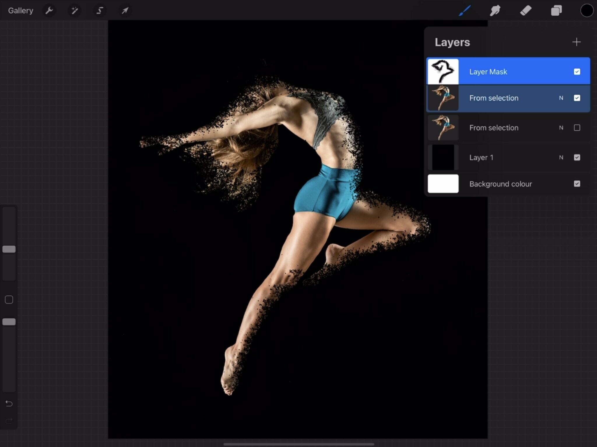 Dispersion Tutorial in Procreate (+free brushes) - Ioanna Ladopoulou – Art & Design