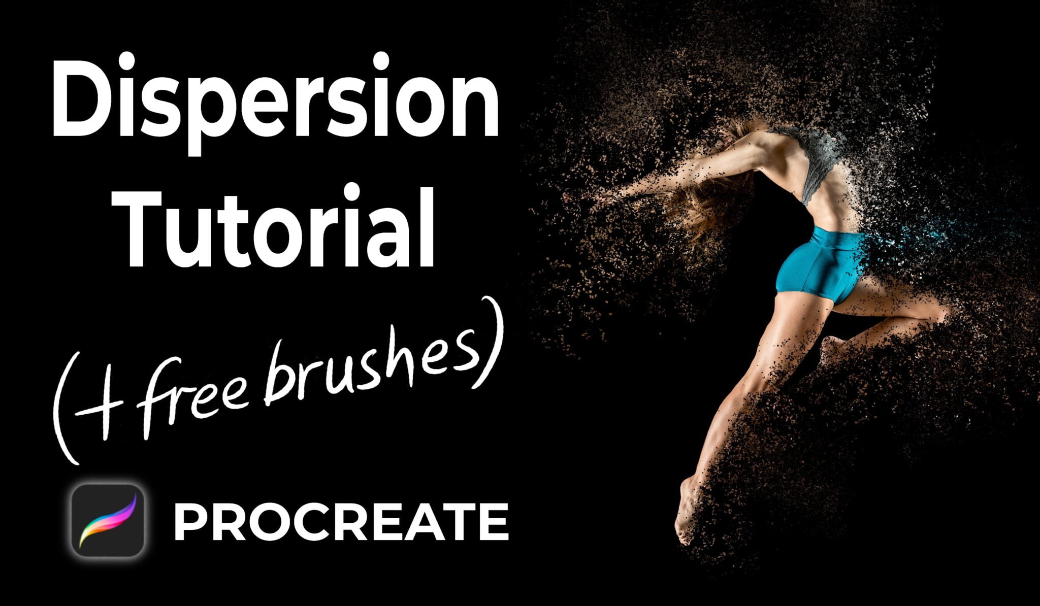 Dispersion Tutorial in Procreate (+free brushes) - Ioanna Ladopoulou – Art & Design