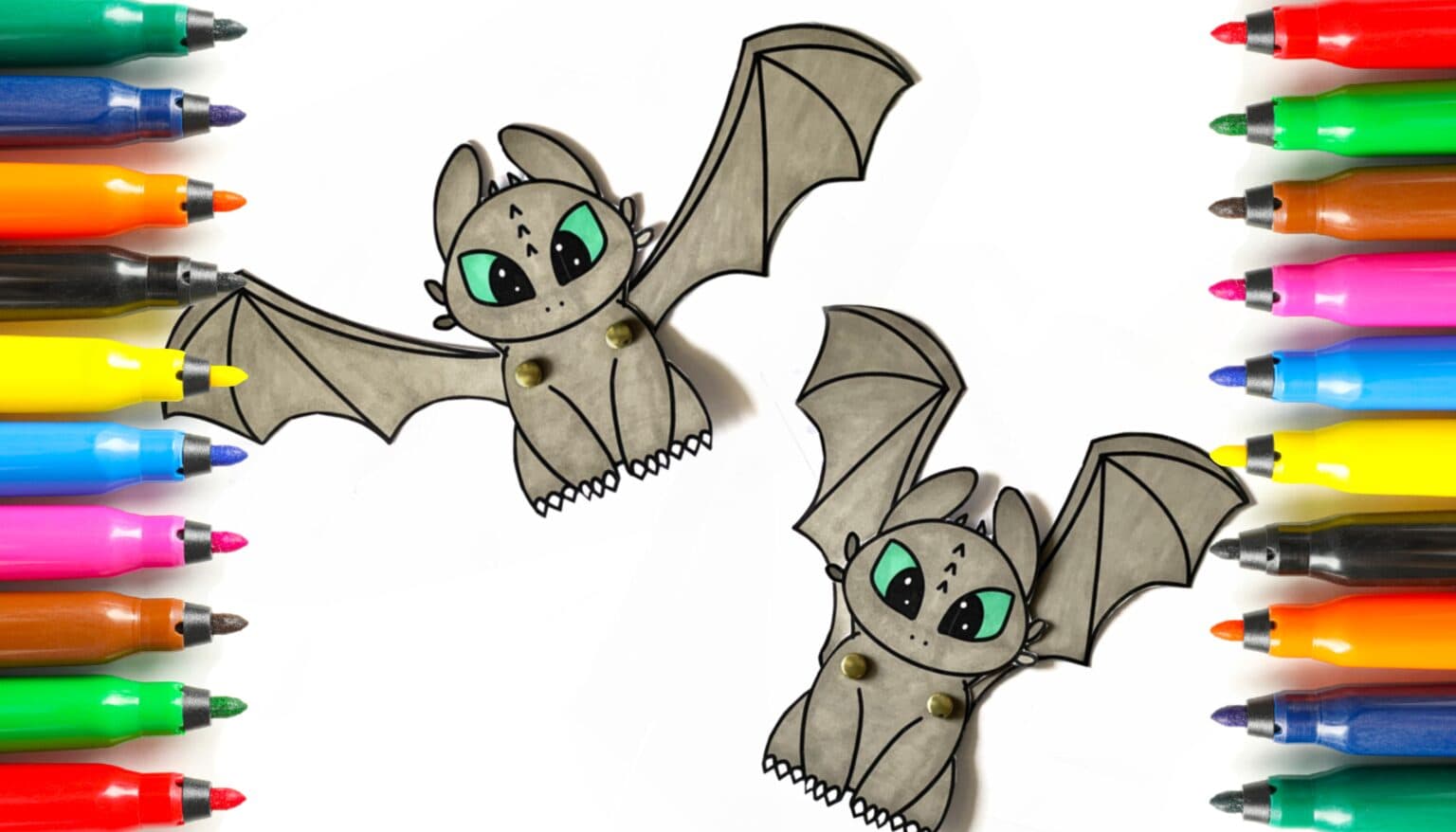Tutorial: Paper Dragon with Flapping Wings - Ioanna Ladopoulou – Art ...