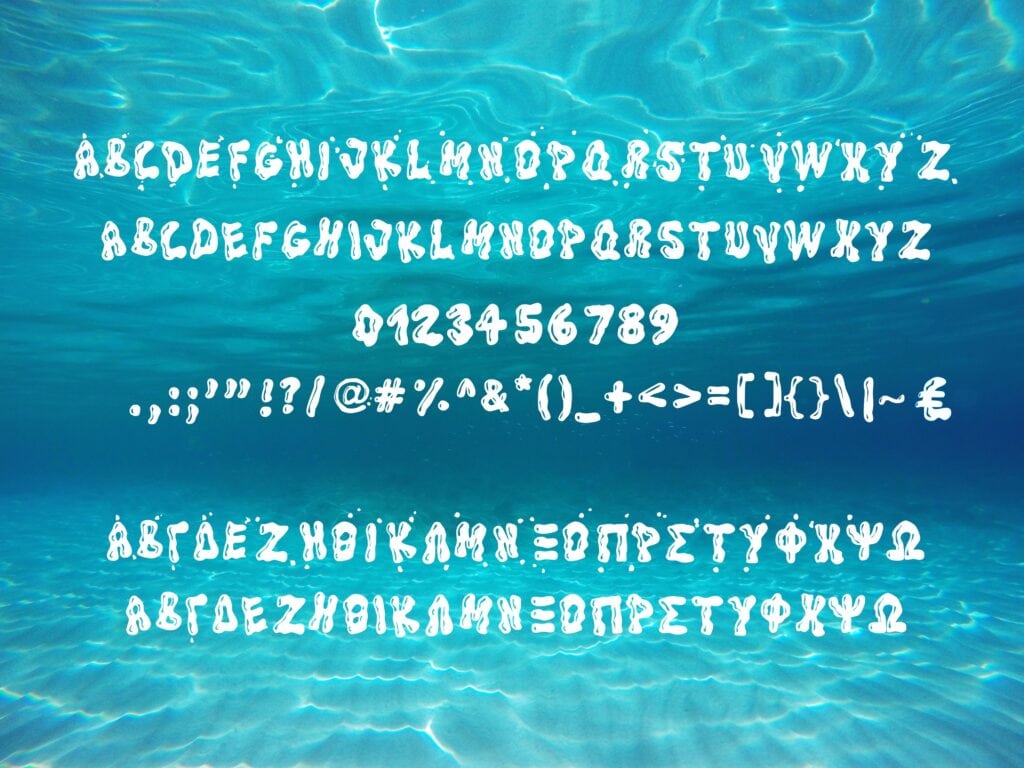 Swimming Pool - Font - Ioanna Ladopoulou – Art & Design