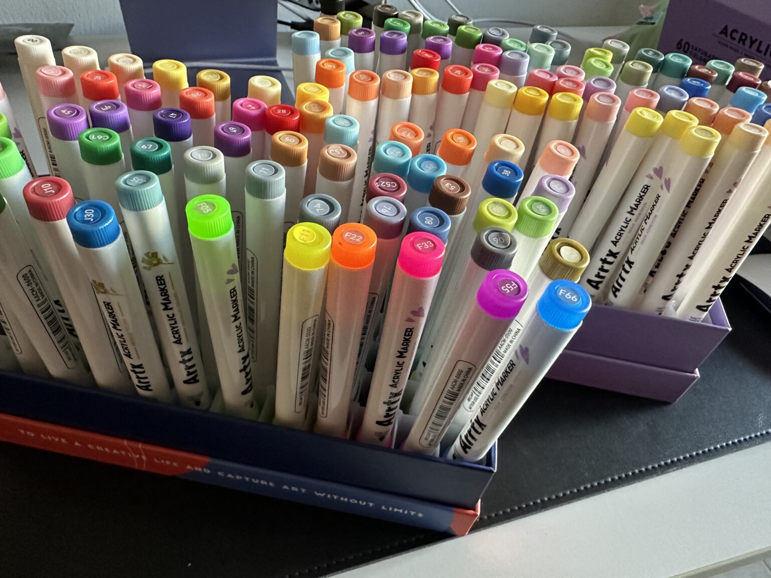 Arrtx 60-piece Regular and Anime Acrylic Markers Review - Ioanna ...